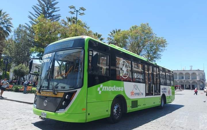 Bus Modasa: conoce cómo el primer bus 100% eléctrico del Perú ha ...